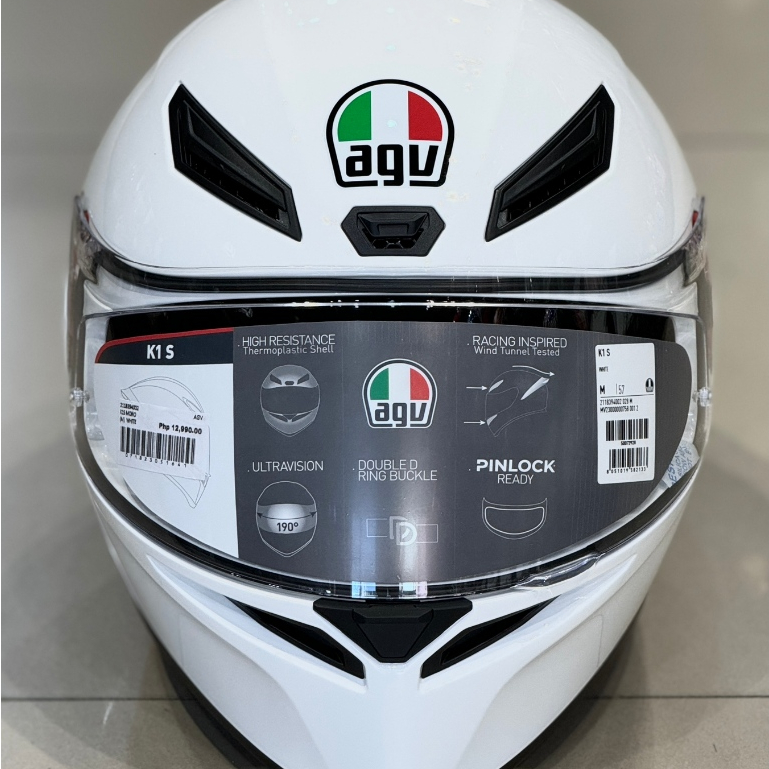 AGV K1S Full Face Single Visor Helmet For Motorcycle | Shopee Philippines