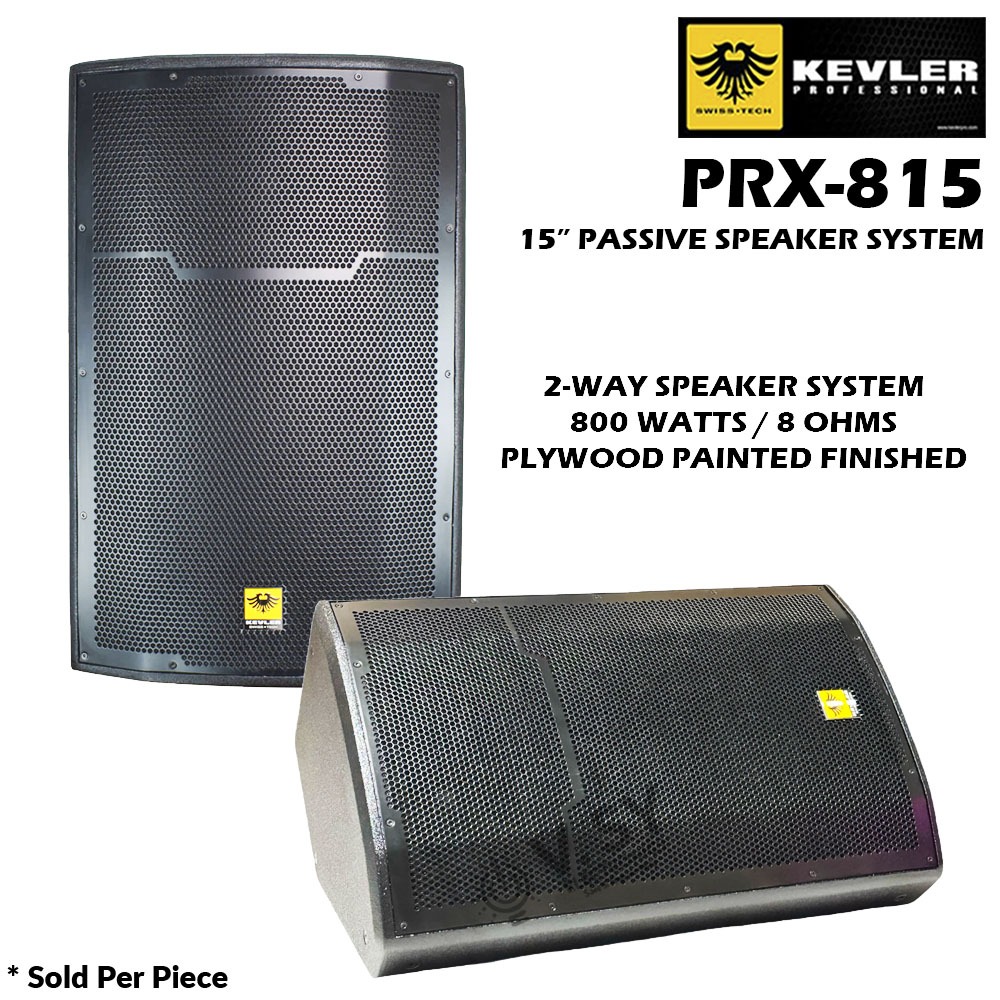 Original Kevler PRX-815 800 Watts 15" Passive Speaker System PRX815 ...