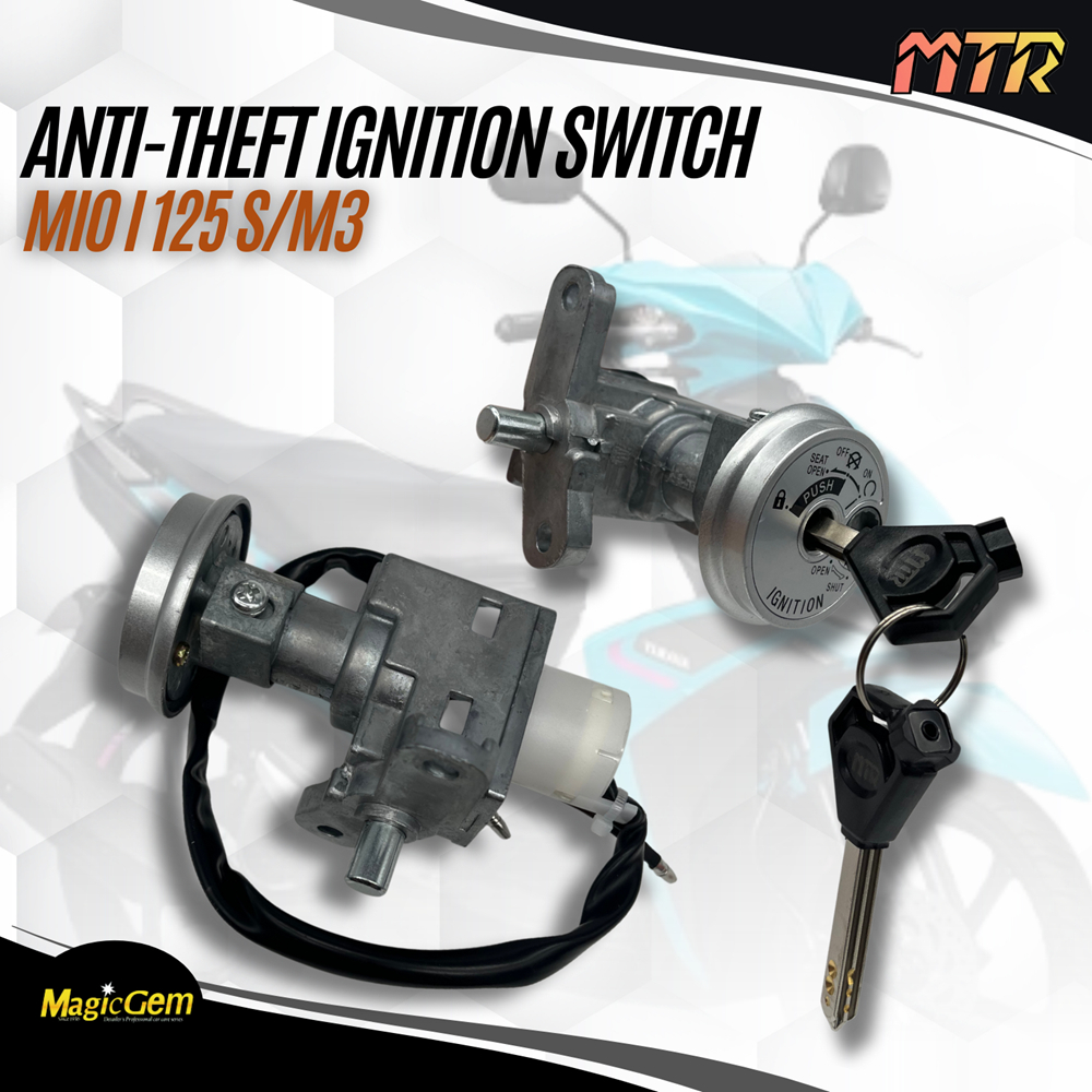 MG MTR Anti-Theft Key Set for YAMAHA MIO I 125S/MIO M3 - Anti-Theft ...