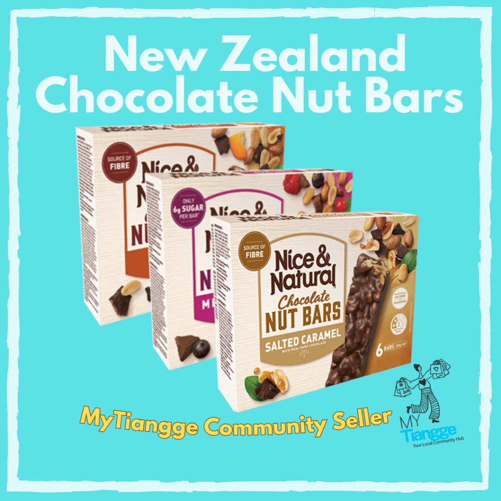 Nice & Natural Nut Bars 6-Pack | Healthy Snack Bars | Mixed Nuts ...