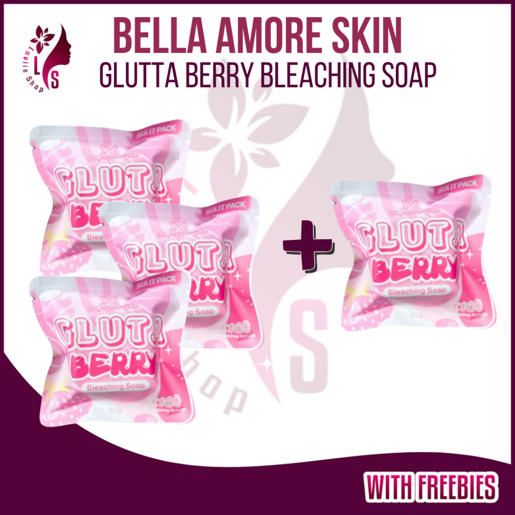 Bella Amore Skin Gluta Berry Bleaching Soap Instant Whitening ...
