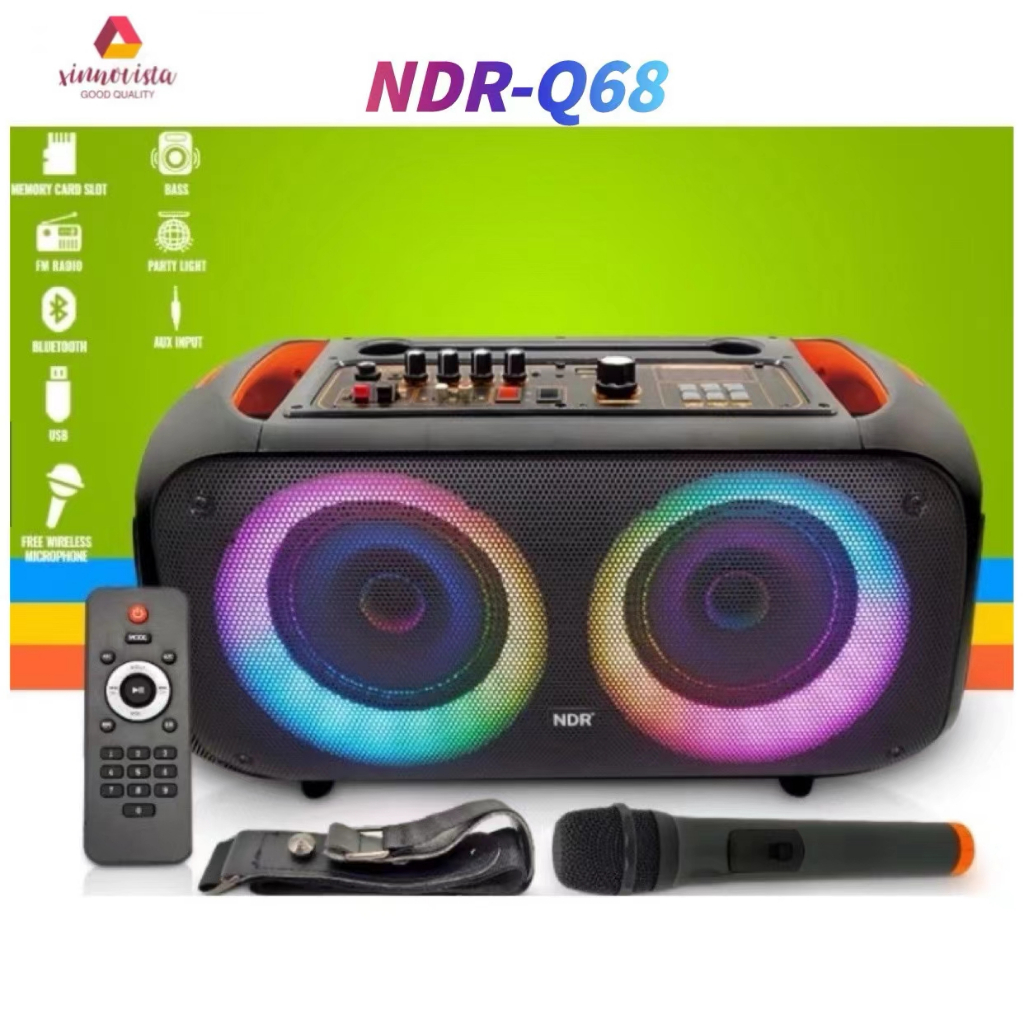 Bluetooth speaker Wireless Trolley Type Portable Speaker with Wireless ...