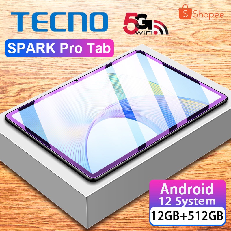 Techno Spark Pro Tablet 12GB+512GB With pen and keyboard Tablet For ...