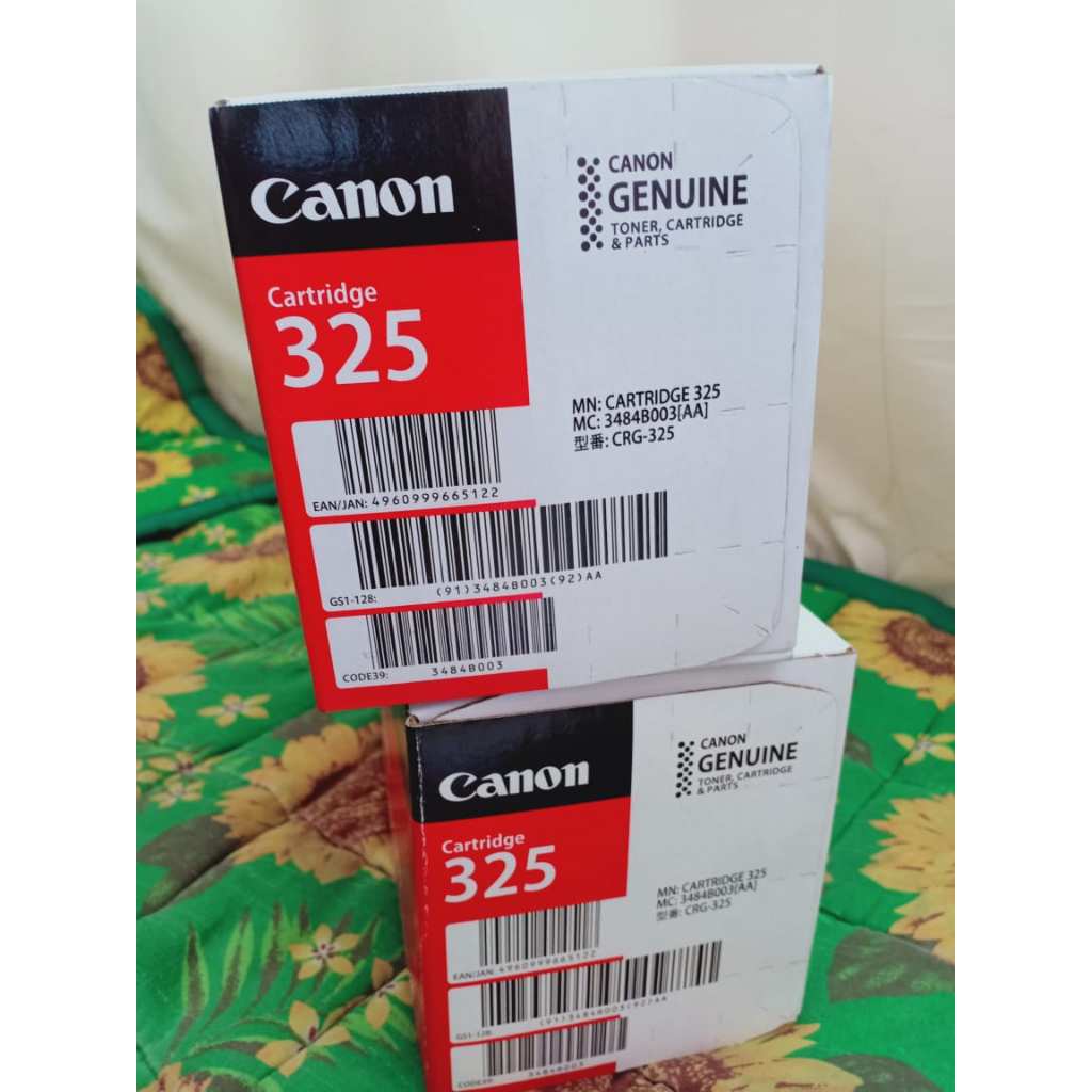 Canon 325 Toner Cartridge Black | Shopee Philippines