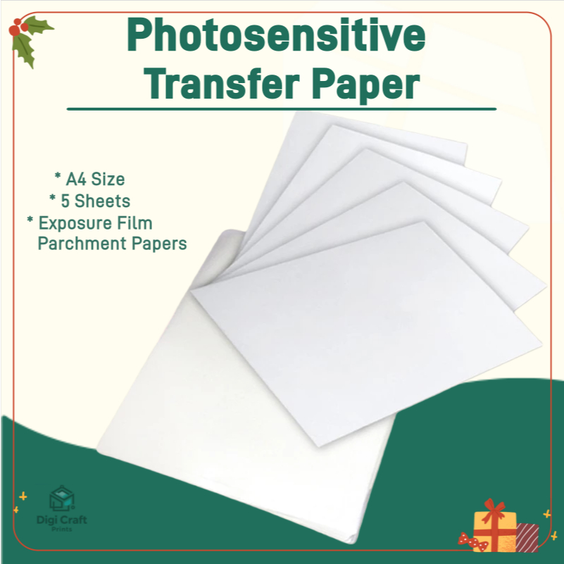 Photosensitive Transfer Paper For Flash Stamp Machine 5 Sheets A4 ...