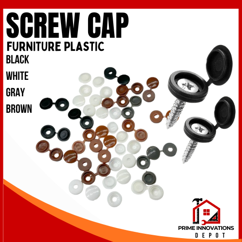 Furniture Plastic Screw Fold Caps Button For Car Furniture Decorative ...