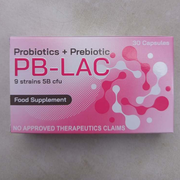 PB- Lac Probiotics Food Supplement 30 capsules | Shopee Philippines
