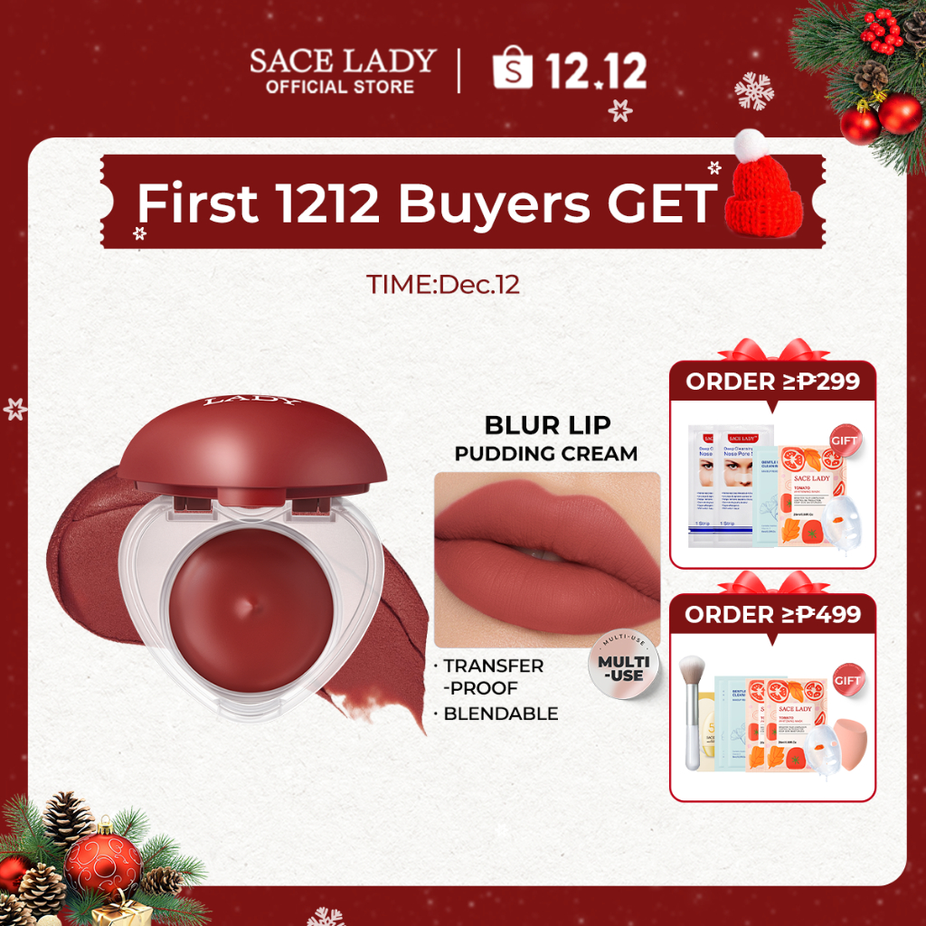 SACE LADY Multi-use Blur Lip Pudding Cream Soft Matte Natural ...