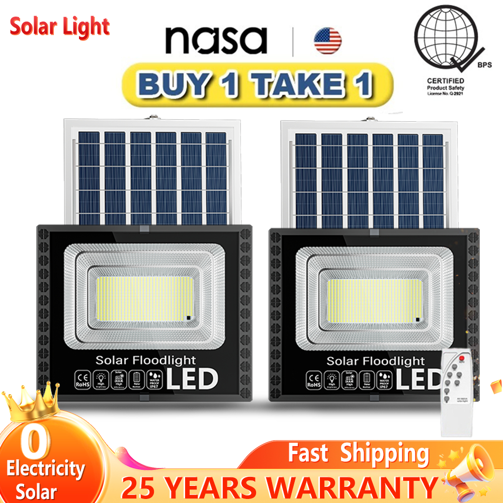 BUY 1 TAKE 1 Solar Light IP68 Outdoor Waterproof Indoor Solar LED Light ...