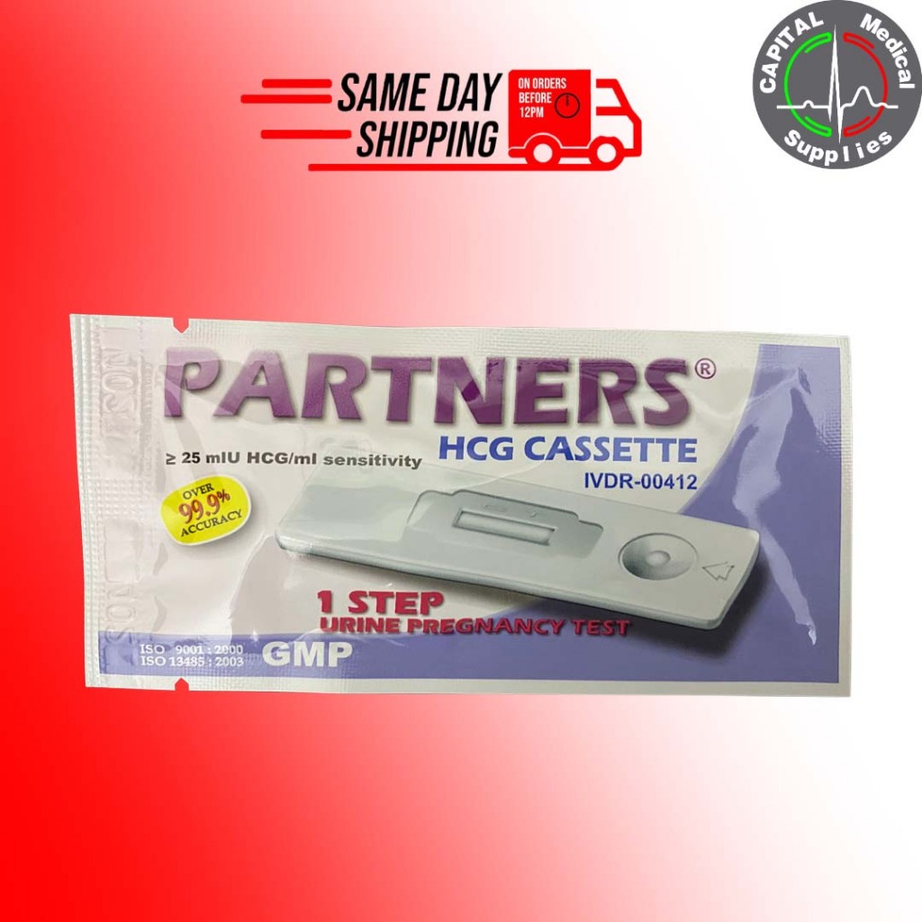 Pregnancy Test Kit Cassette Urine Pregnancy Test Kit, 10 pcs (PARTNERS ...