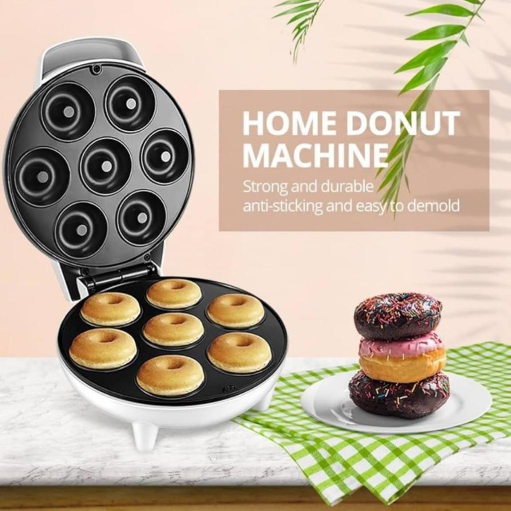 7 Holes Electric mini donut Mini donut maker machine Mini donut maker ...