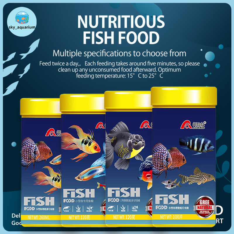 Goldfish food color enhancing fish food high-quality high protein ...