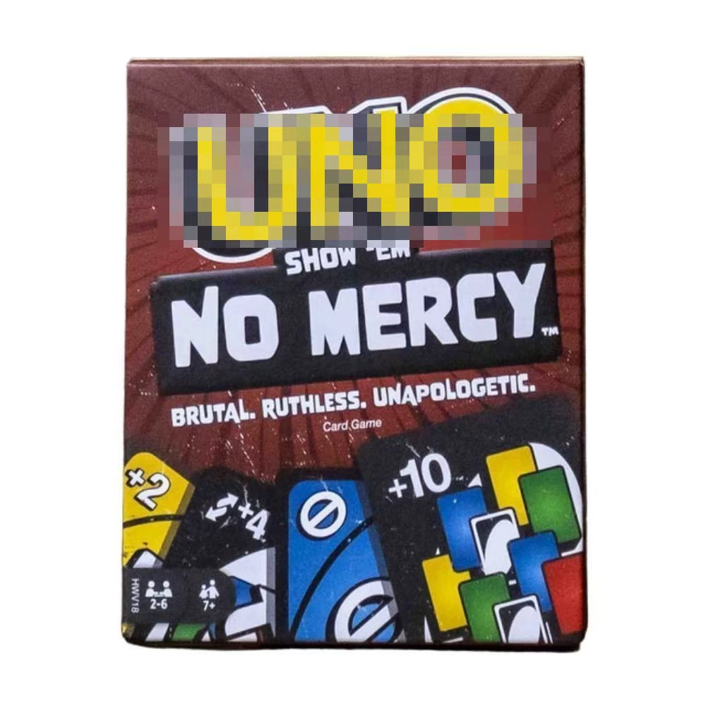 No Mercy Card Game for 2-10 Players - Perfect for Family Entertainment ...