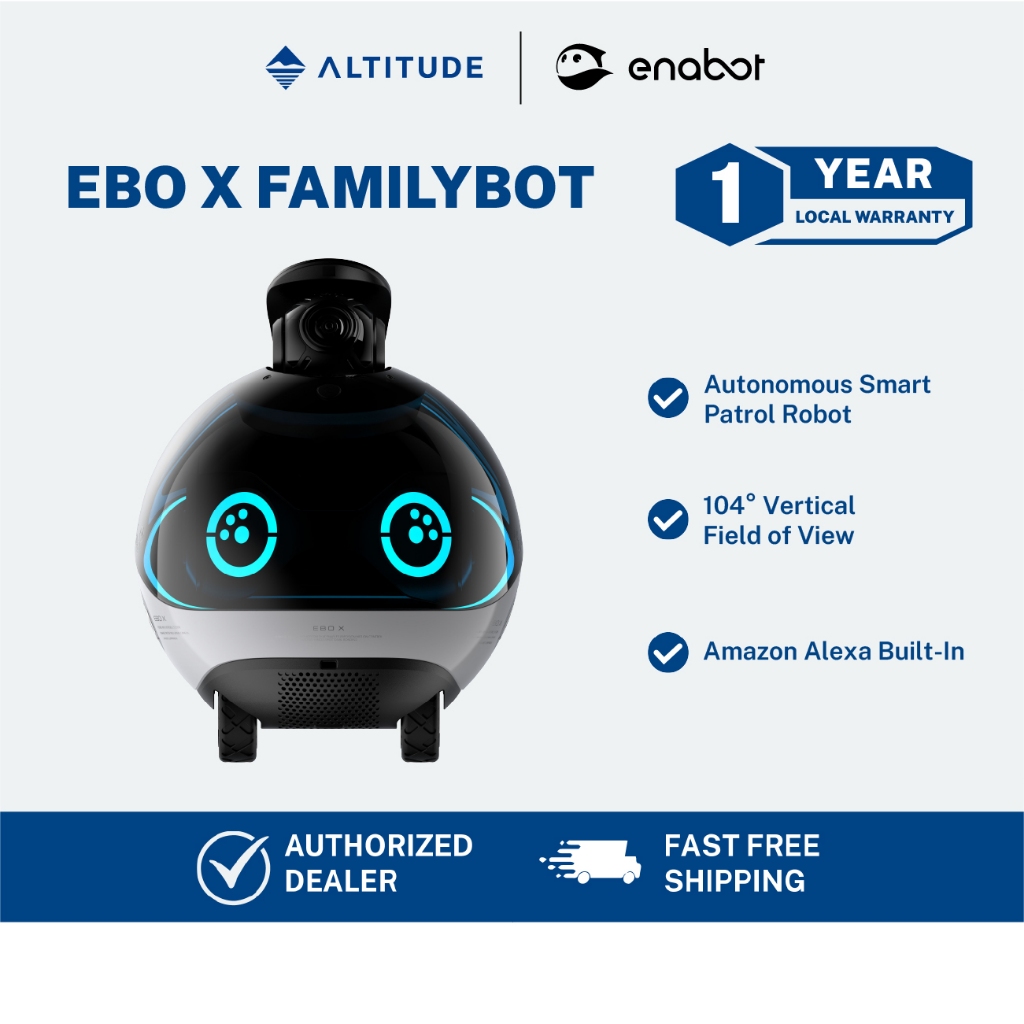 Enabot EBO X FamilyBot | Altitude Philippines | Shopee Philippines