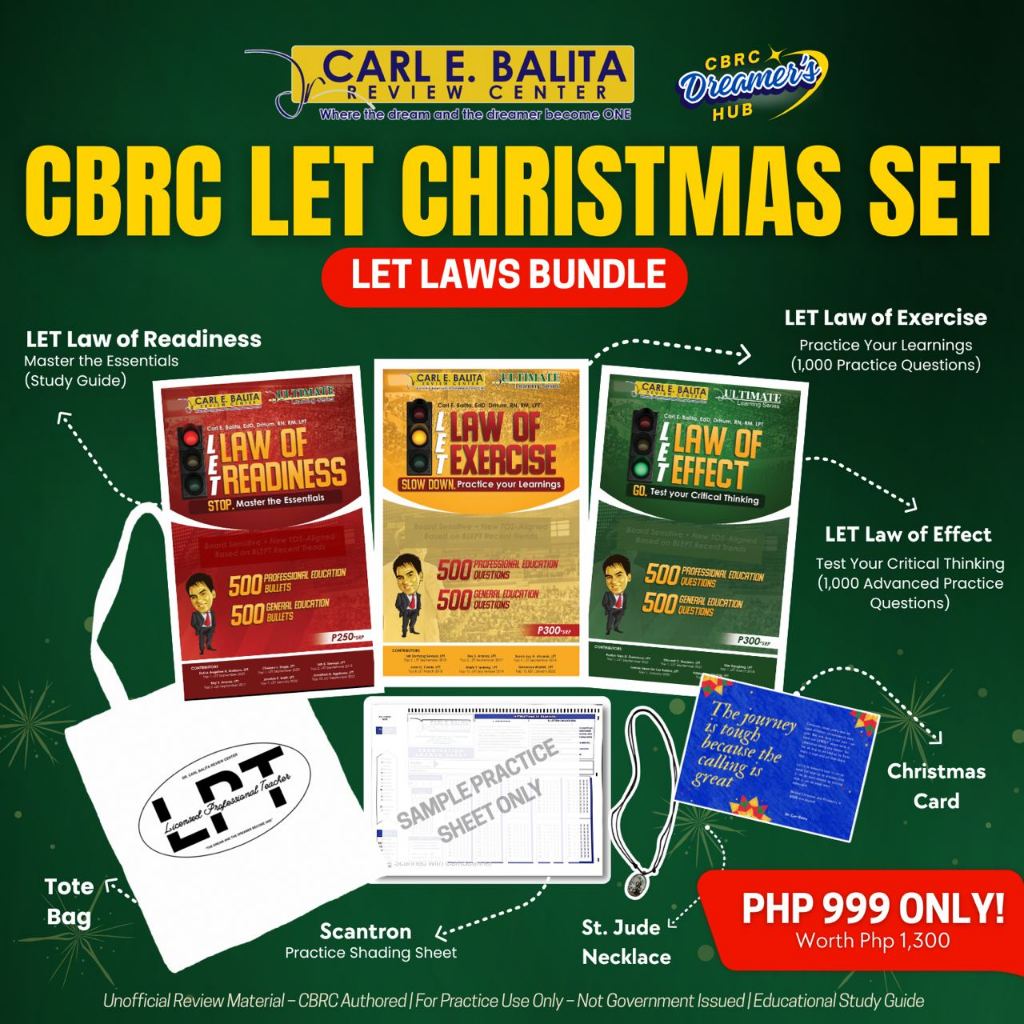 CBRC LET CHRISTMAS GIFT SET BUNDLE | Shopee Philippines