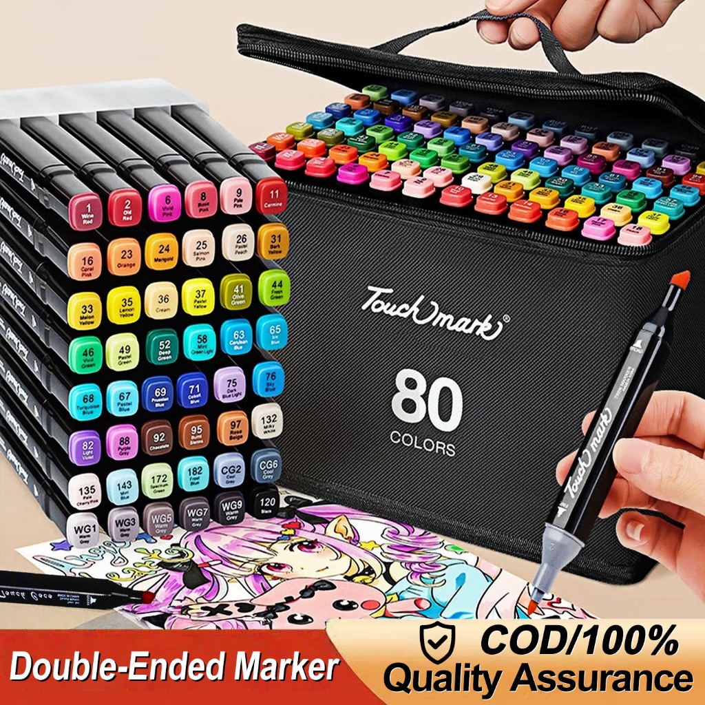 Marker Alcohol Marker Pen Coloring Set Highlighter Pen Color Marker Set ...