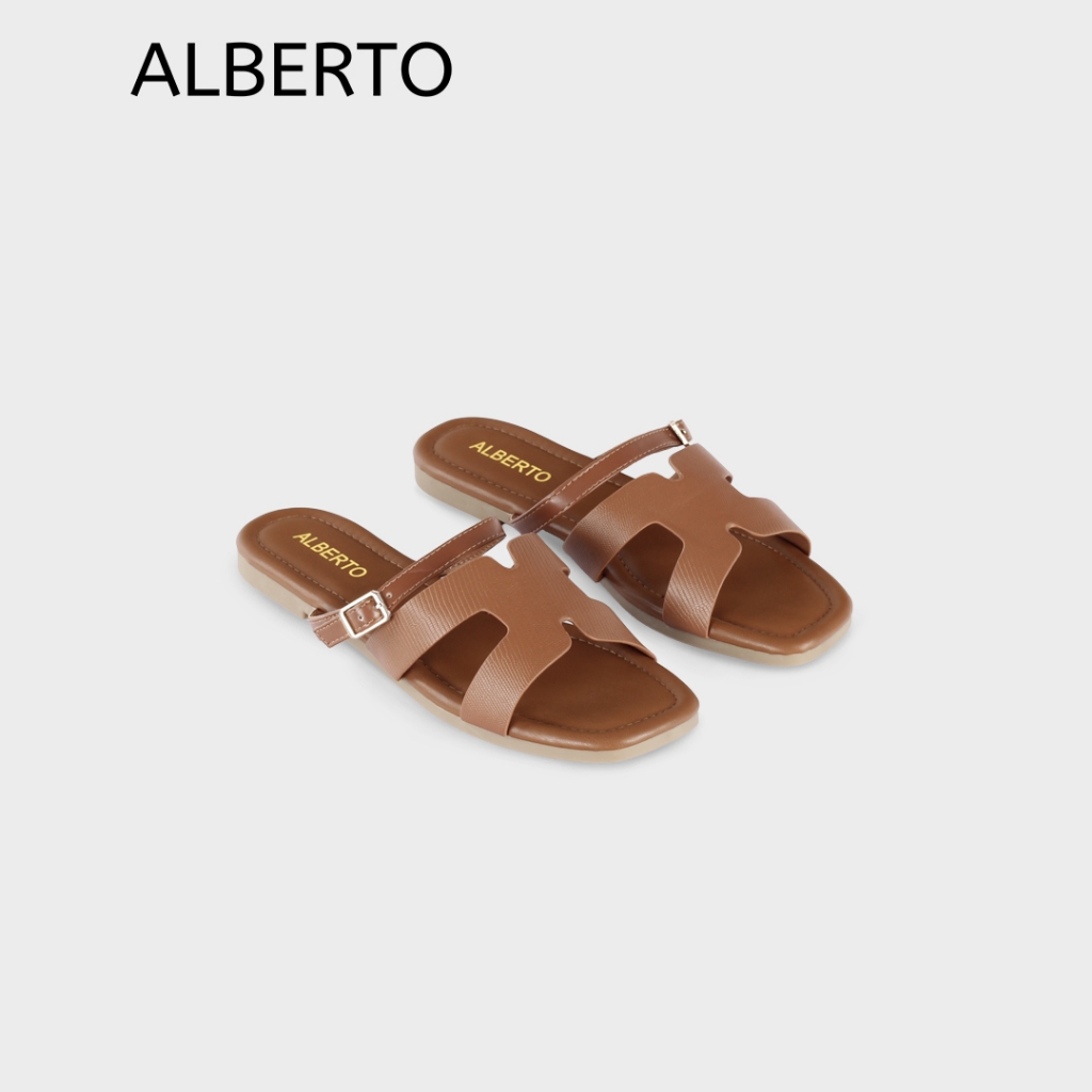 ALBERTO Women's Aliah Slip-on Sandals | Shopee Philippines