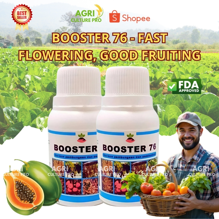 BOOSTER 76 for Vegetables and Fruits | Natural Growth Booster for ...