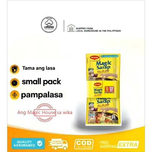 Maggi magic Sarap allin-one SeasoningGranules 8gx16 pcs | Shopee ...