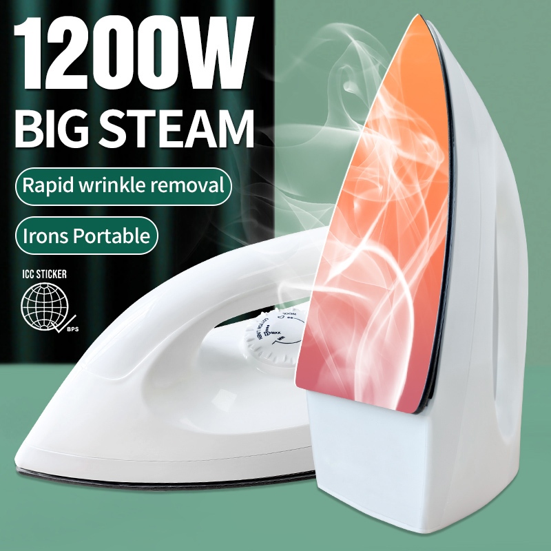 Irons Portable Iron for clothes Garment Iron Flat/Dry Iron Portable ...