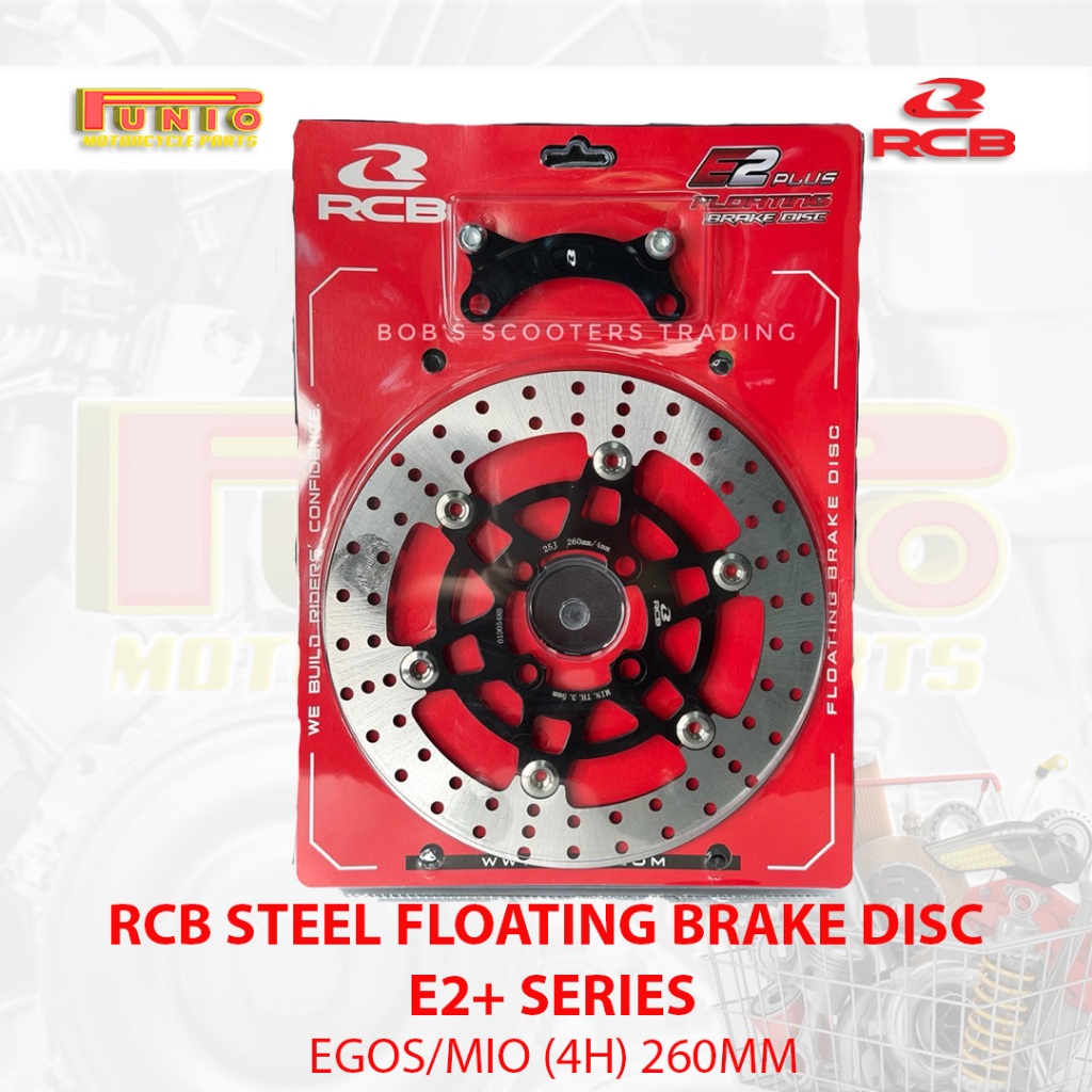 NEW! RCB E2+ Floating Big Disc Yamaha MIO SPORTY / SOULTY (260MM) WITH ...