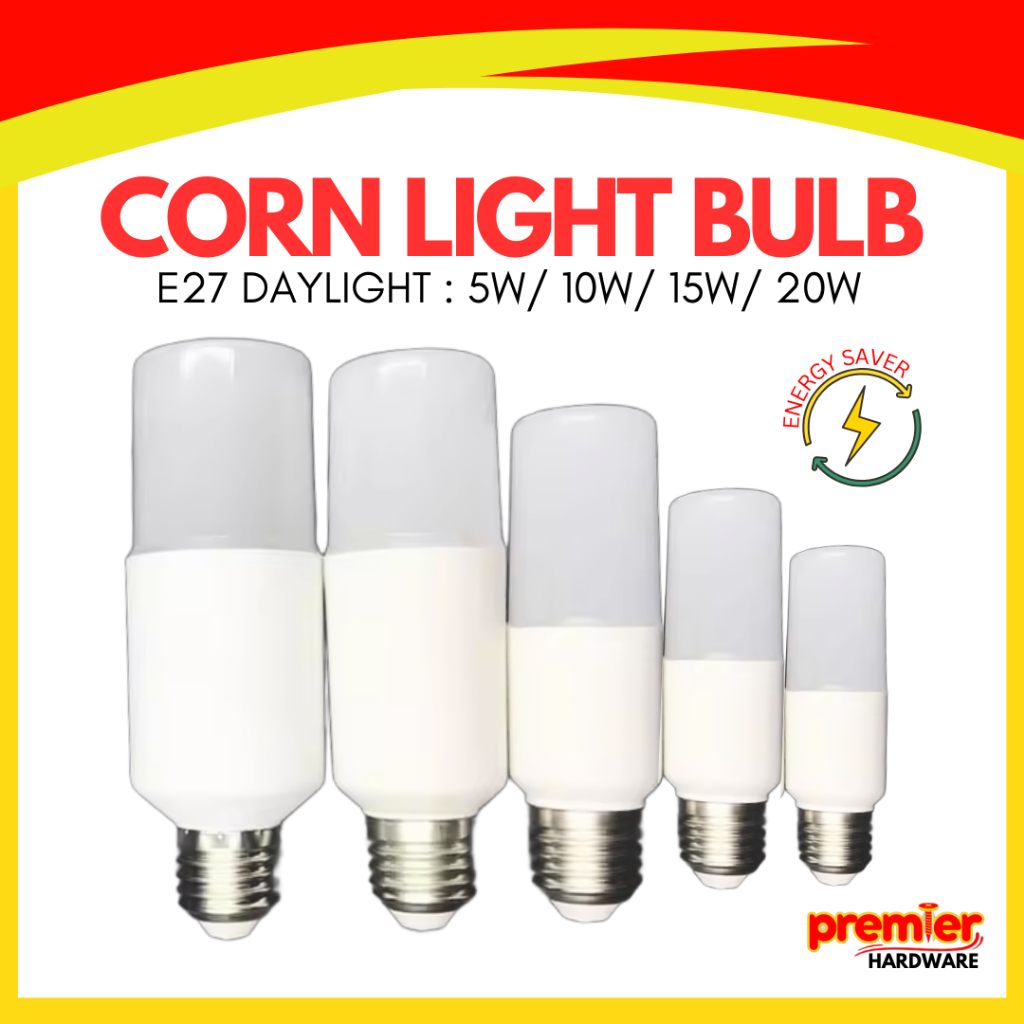 LED Corn Bulb 5W/10W/15W/20W E27 Daylight White Energy-Saving ...