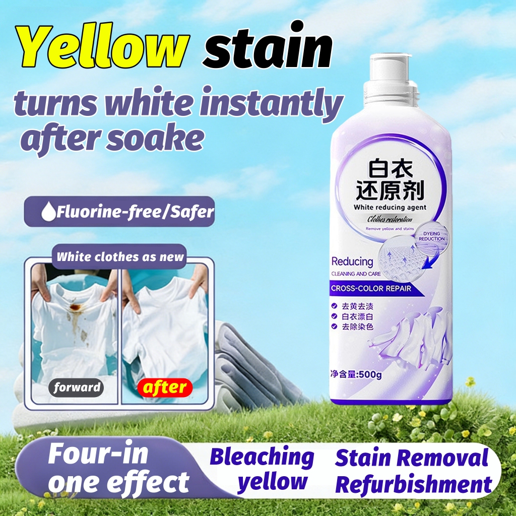 yellow stain remover for clothes 500g Removes yellowing from clothes ...