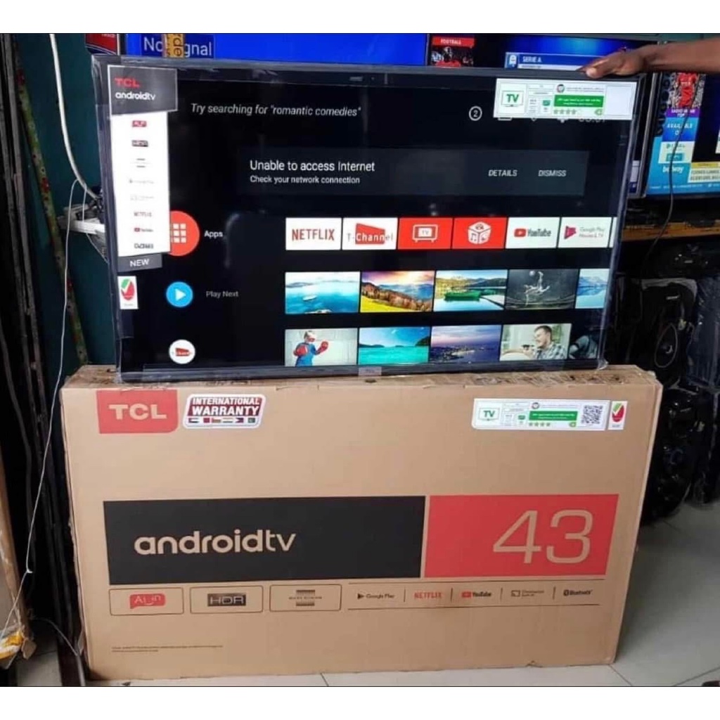 Tcl 43 inch 75P735 Google Tv new edition 4k UHD Android TV (Brand New ...