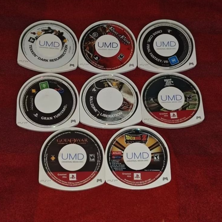Universal Media Disc Game For PSP | Shopee Philippines