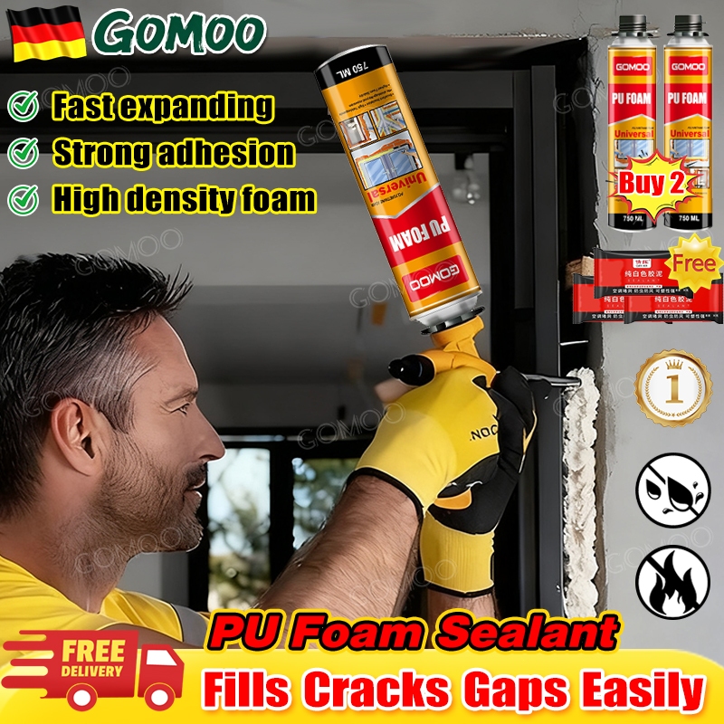PU Foam Spray Sealant 900g Expanding Polyurethane for Door Window Crack ...
