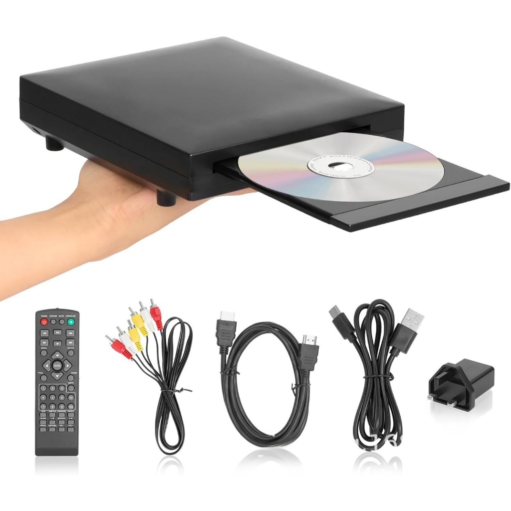 Mini Home DVD VCD CD EVD Player Full Format HD Disc Player | Shopee ...