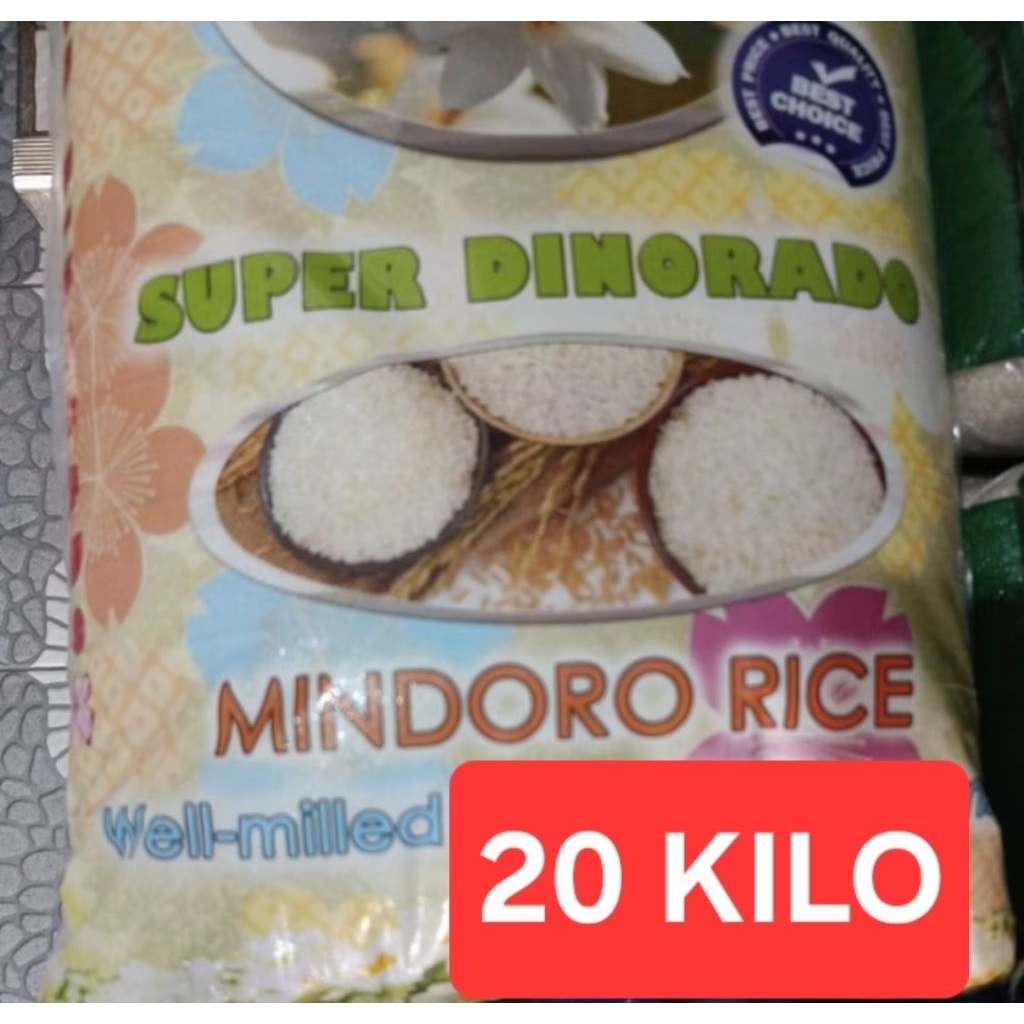 Jasmine Super Dinorado 20kilo Ang sarap sa Ulam Rice. Mix Butil ...