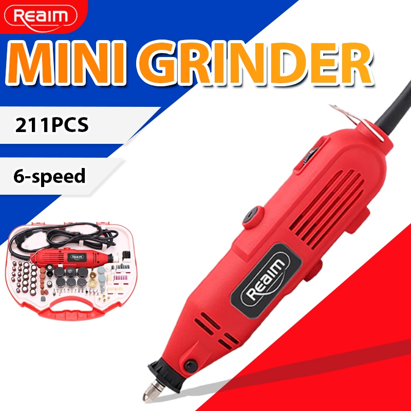 REAIM Mini Grinder Tool Set Porting Tool Set Mini Grinder 211pcs ...