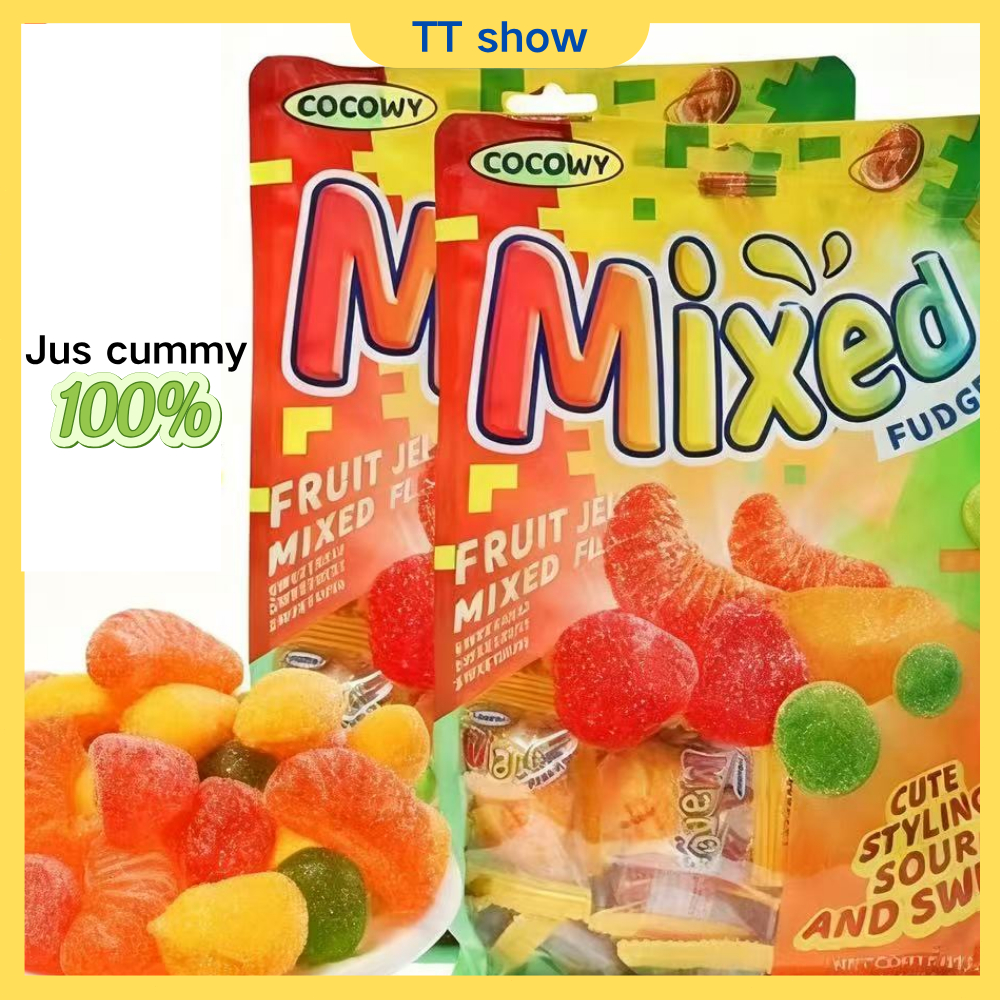 Mixed Fruit Jelly Candy Assorted Flavors | Individually Wrapped Soft ...