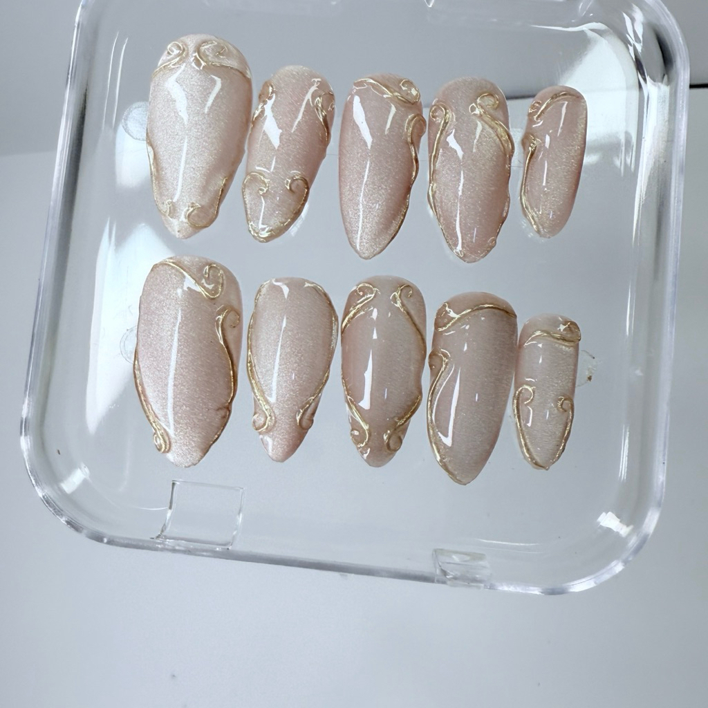 CAT EYE press on nails | Shopee Philippines