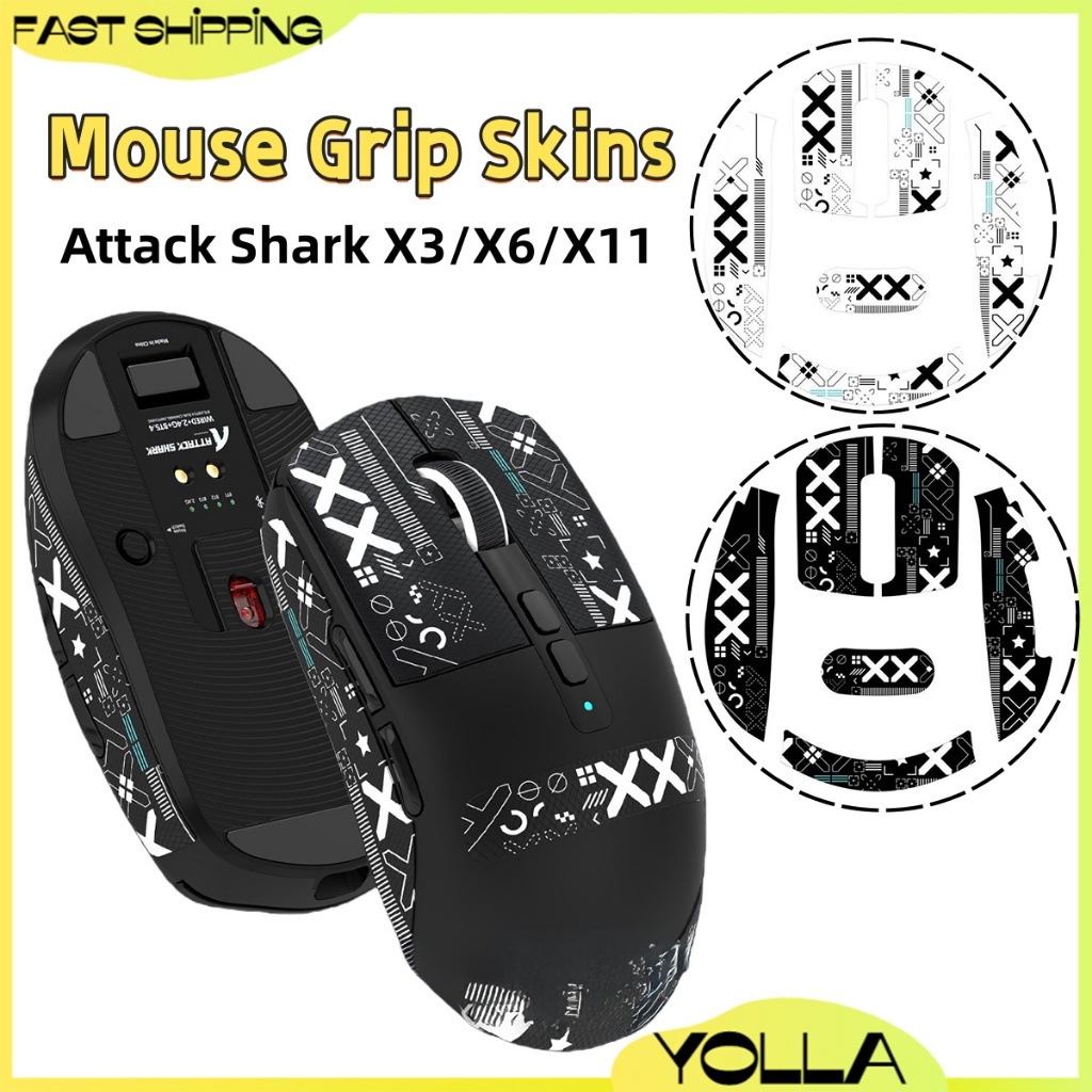 Anti-Slip Mouse Grip Tape Skate Sticker AJAZZ AJ179/AJ179 Pro ...