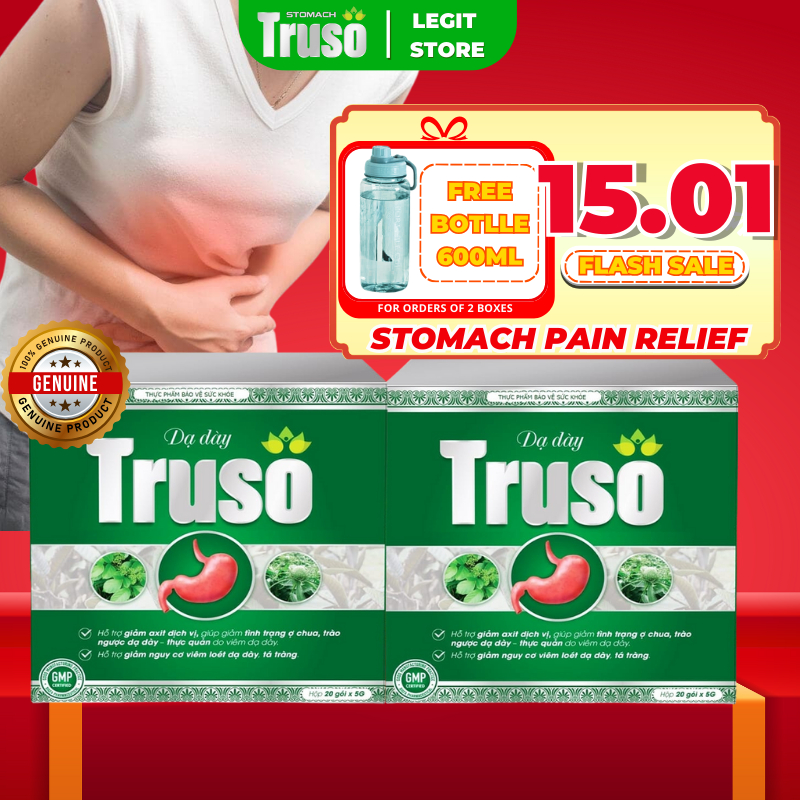 (15 get 5 Free)Best Seller! TRUSO Herbal for Acid Reflux Relief ...