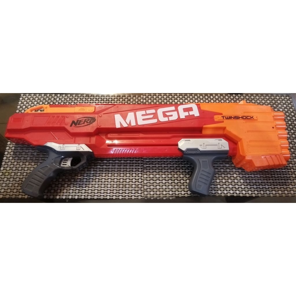 Preloved Mega Series TwinShock Nerf Collection | Shopee Philippines