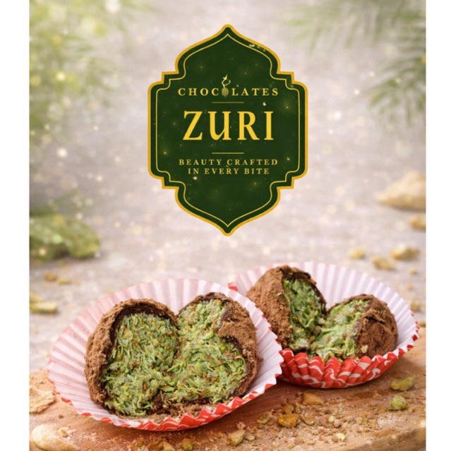 DUBAI CHEWY COOKIE PISTACHIO BY ZURI WE USED MARSHMALLOW | Shopee ...