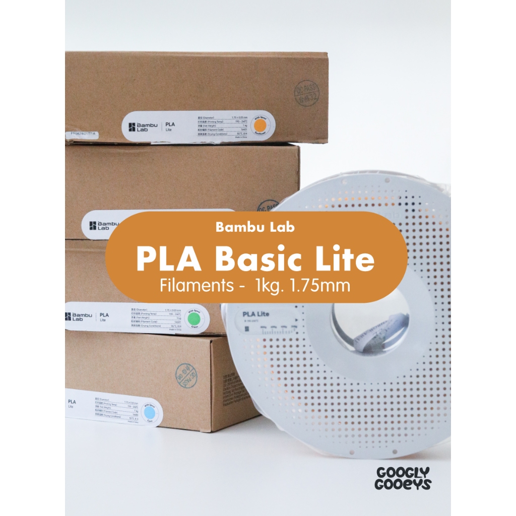 Bambu Lab PLA Basic Lite Refilaments for 3D Printing | 1.75mm 1kg ...