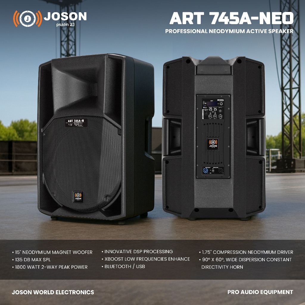 Joson ART 745A-NEO Professional Active Speaker (1pc) | Shopee Philippines