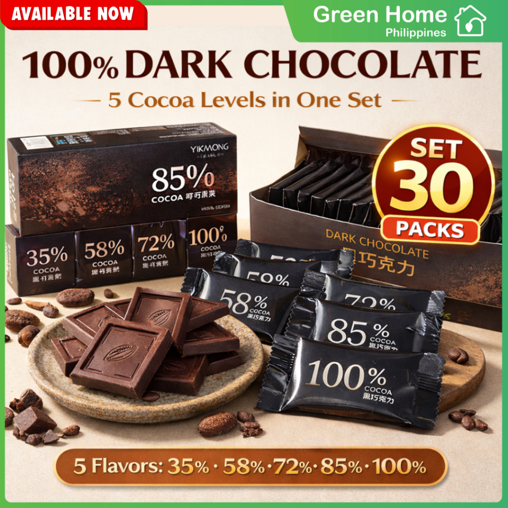 READY STOCK - 100% Cocoa Dark Chocolate Set 30 Packs | Keto Friendly ...