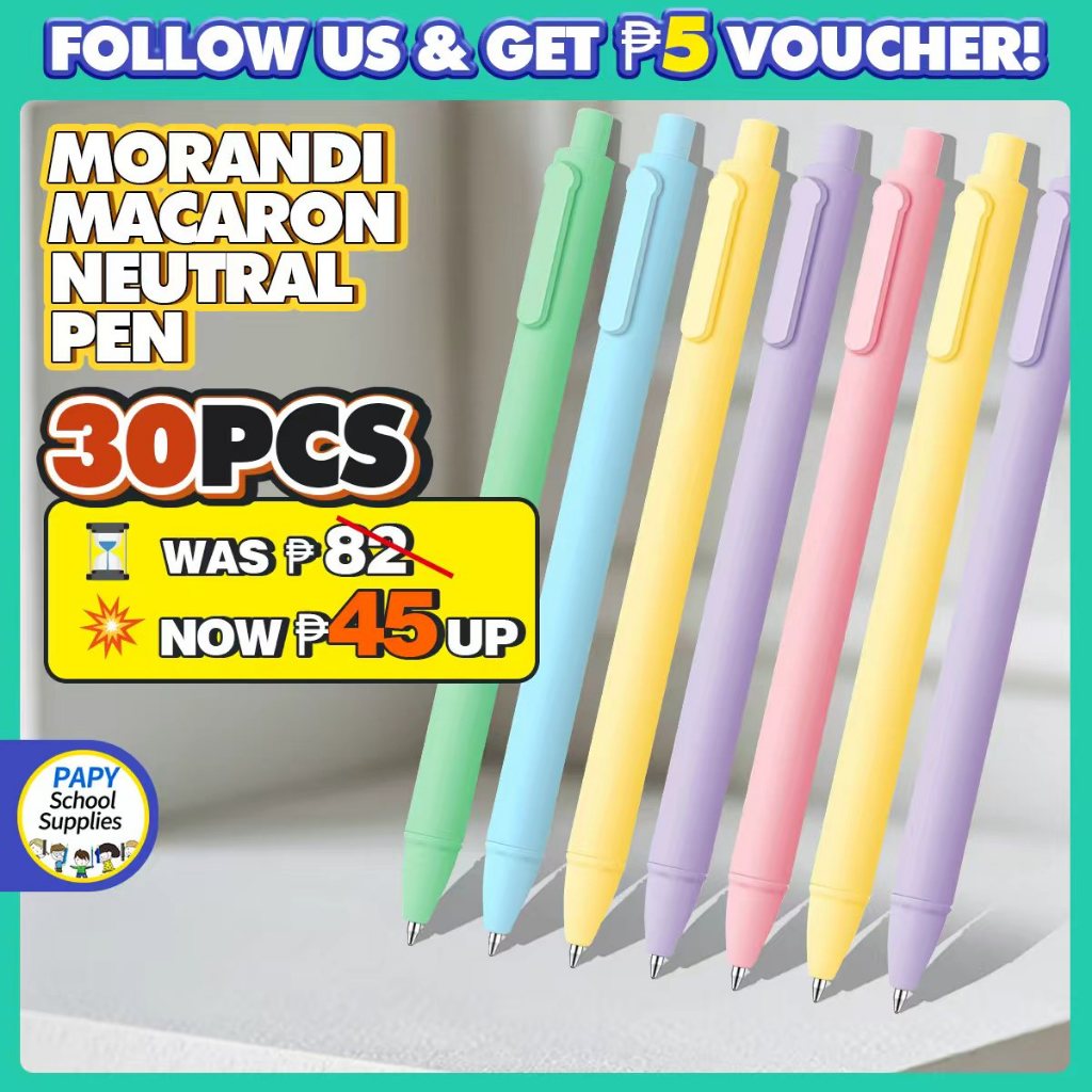30Pcs Ballpen Push Button Gel Pen Refill Black Ink Smooth Writing ...