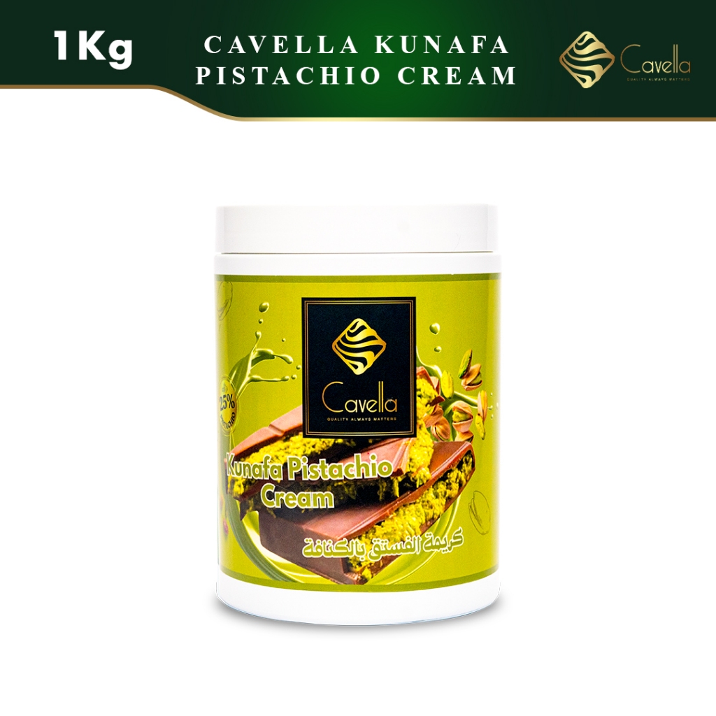 Cavella Kunafa Pistachio Cream 1Kg | Shopee Philippines