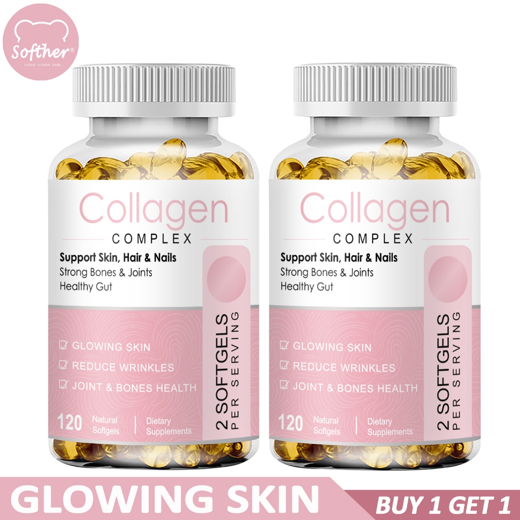 Collagen Glow Capsule Skin Whitening Anti Aging Collagen Capsule With ...