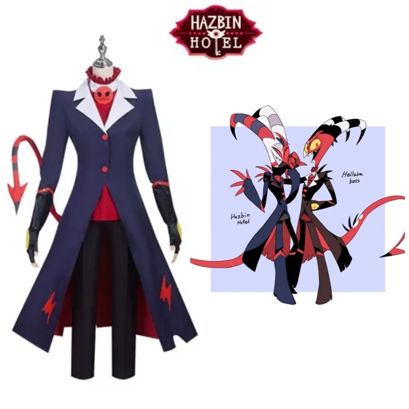 Helluva Boss Blitzo Cosplay Costume Anime Hazbin Hotel outfit Halloween ...
