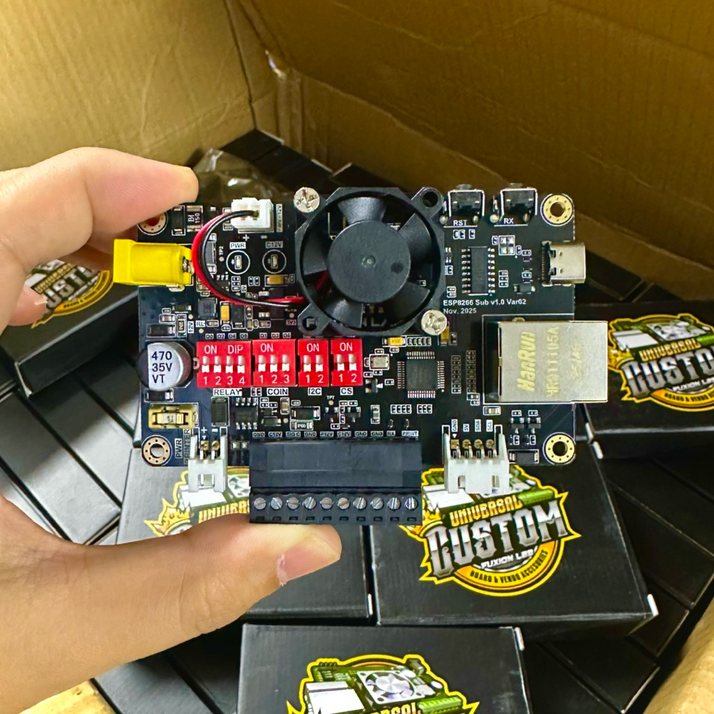 FIXFI Pisofi LPB Lan-based / Wired CUSTOM BOARD by FuxionLab for Piso ...