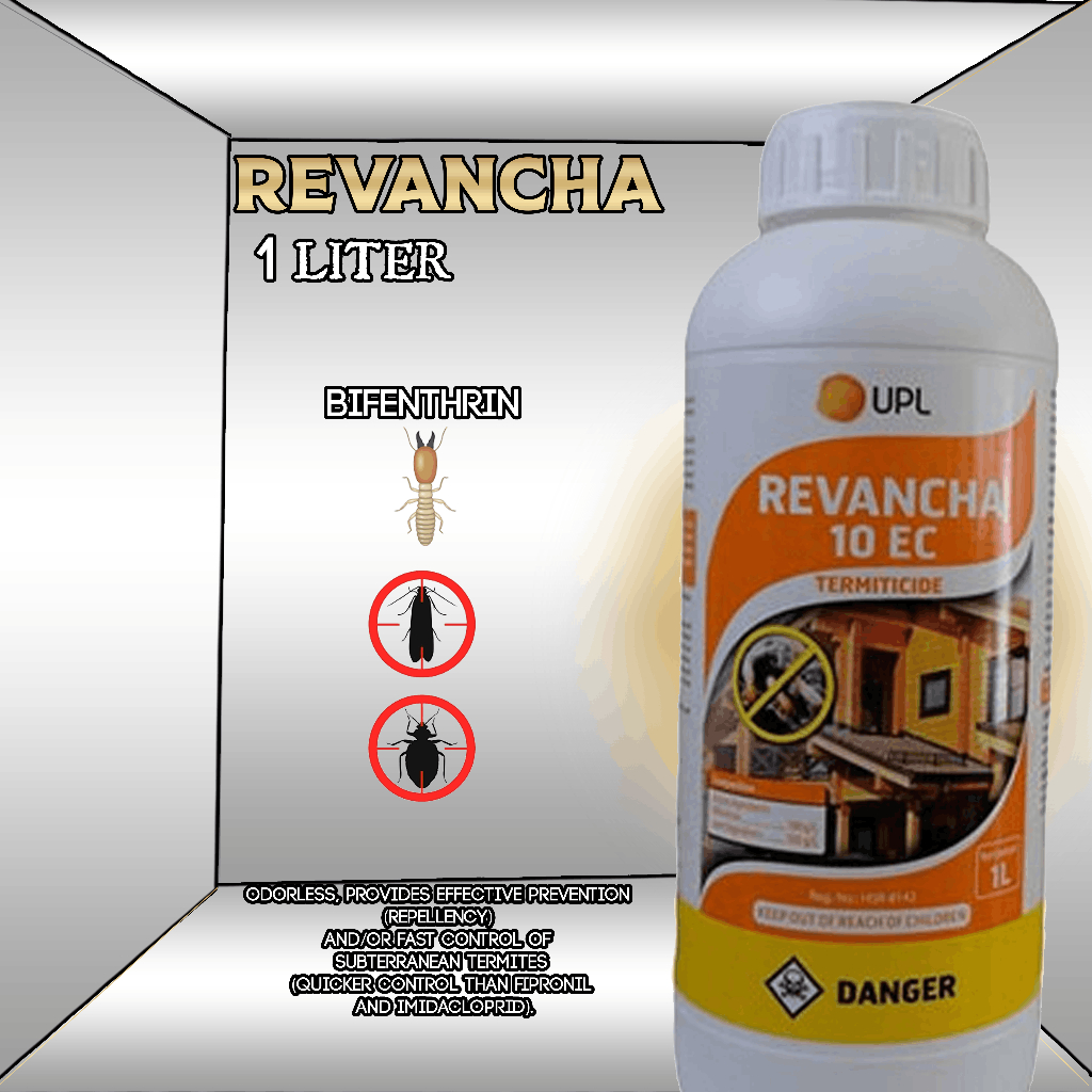 REVANCHA 10 EC BIFENTHRIN TERMITICIDE 1 LITER for Termite Control and ...