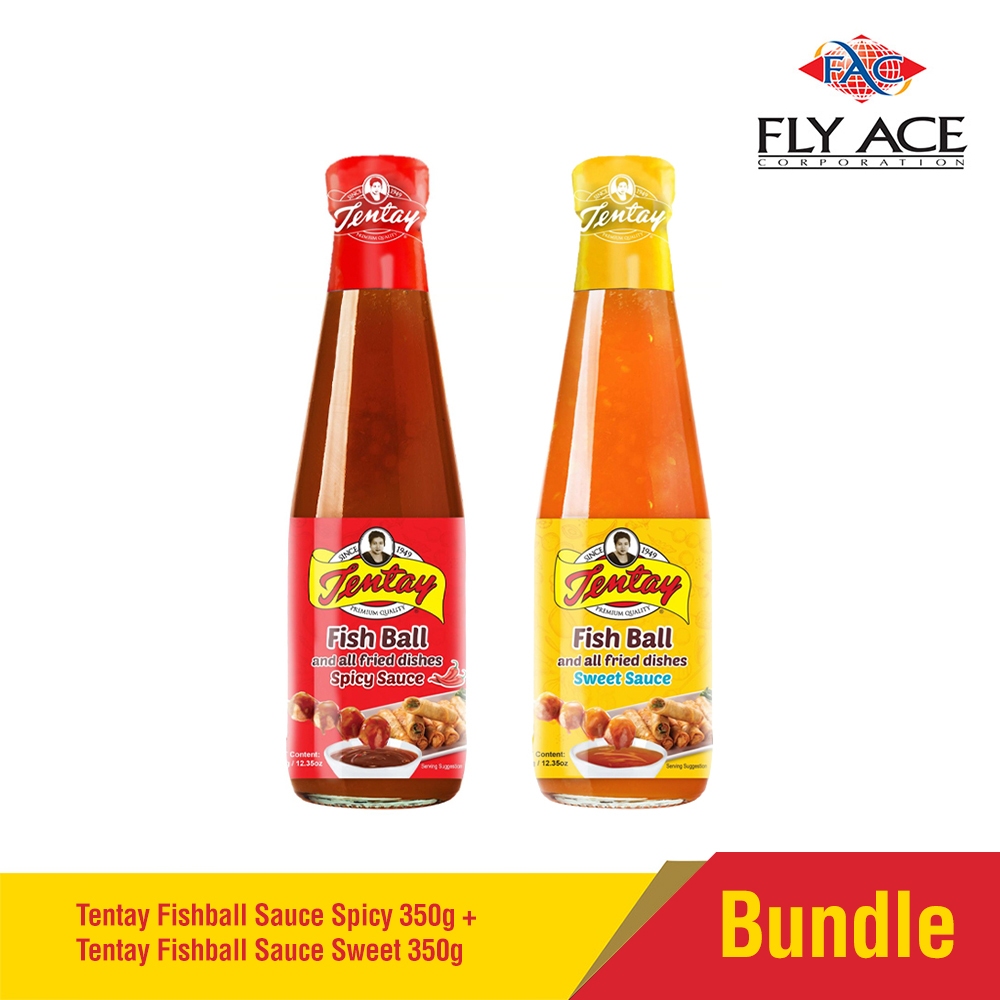 Tentay Fish Ball Sauce (Sweet 350g & Spicy 350g) | Shopee Philippines