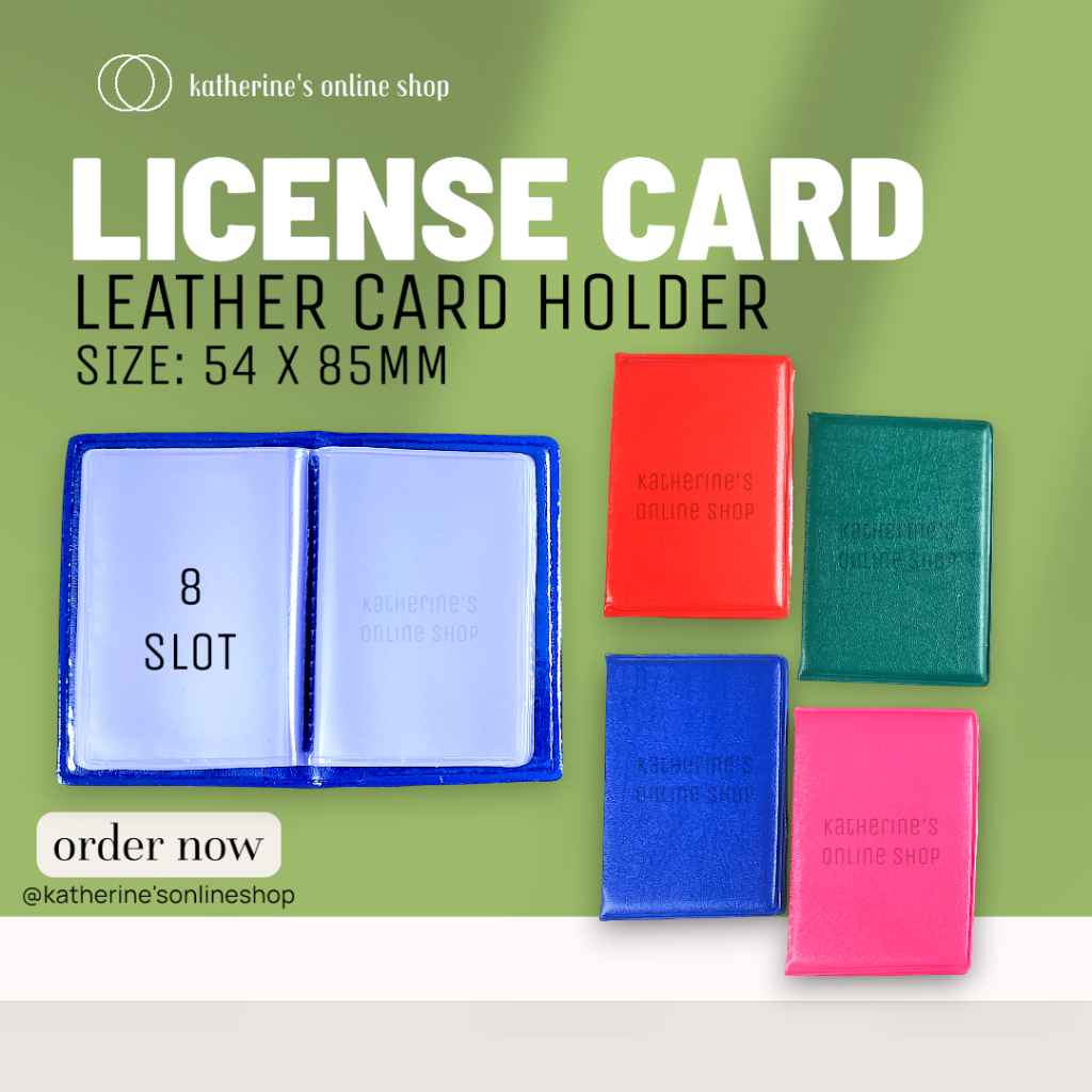 (8 SLOT) Driver's License ATM Id Card and Other 3.37 x 2.125 Inch Card ...